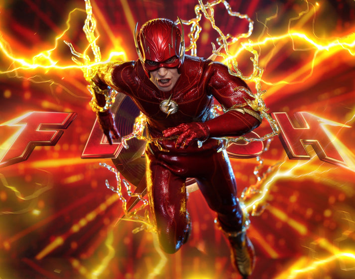 READY🔥Hot Toys MMS713B The Flash – The Flash 1/6 Scale Collectible Fig ...