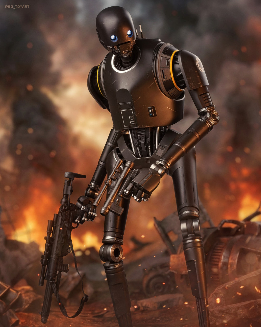 READY🔥Hot Toys TMS156 Star Wars: Andor 1/6th scale K-2SO Collectible F ...