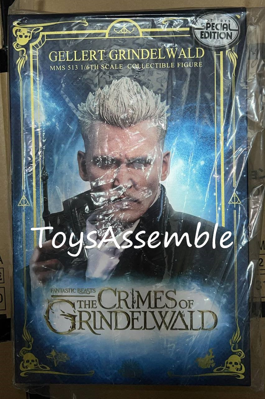 🔥Hot Toys MMS513b FANTASTIC BEASTS 1/6 GELLERT GRINDELWALD Special ...