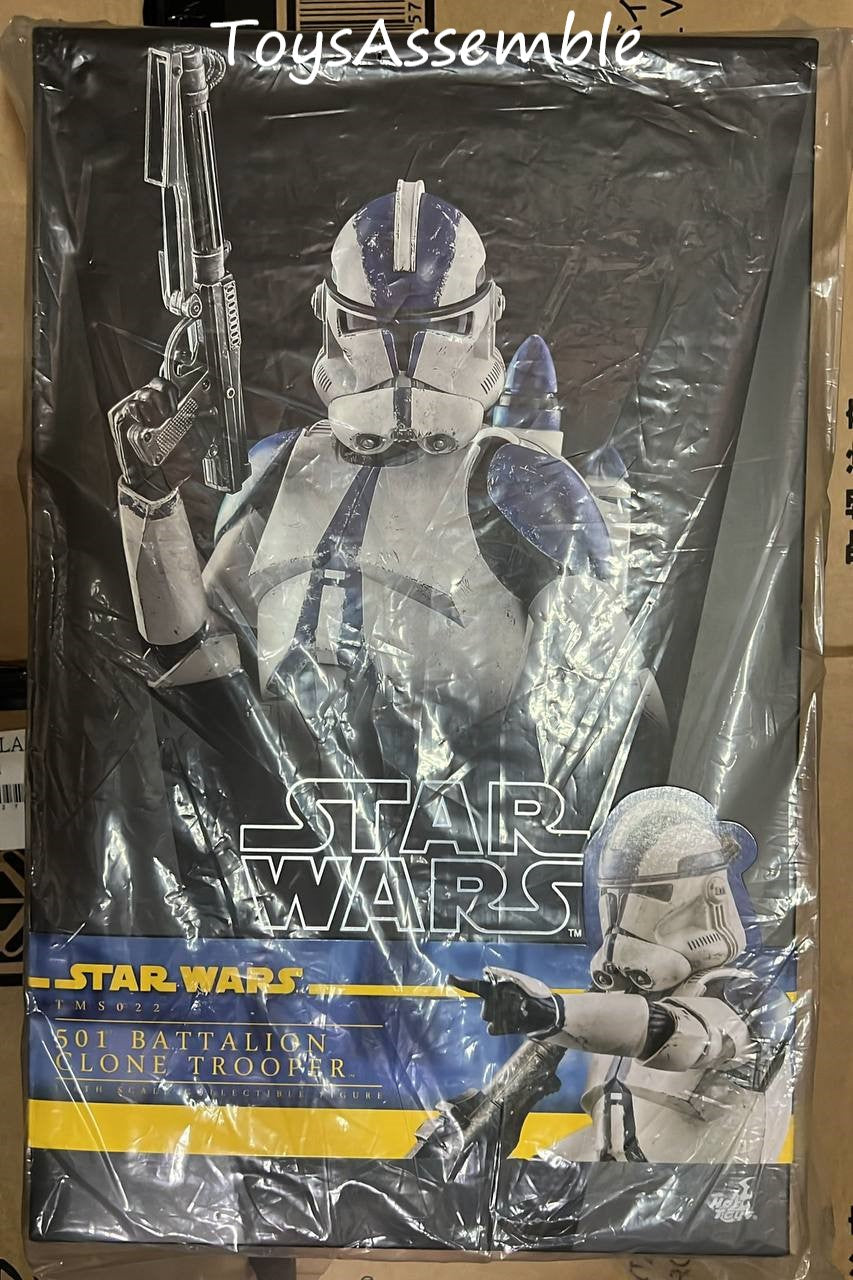 Hot Toys TMS022 STAR WARS 1/6 501ST BATTALION CLONE TROOPER Regular ...