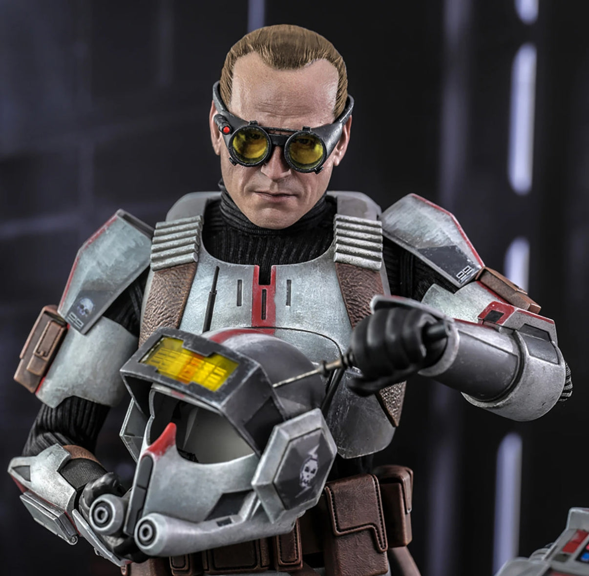 🔥Hot Toys TMS098 Star Wars The Bad Batch Tech 1/6 Scale Collectible Fi ...