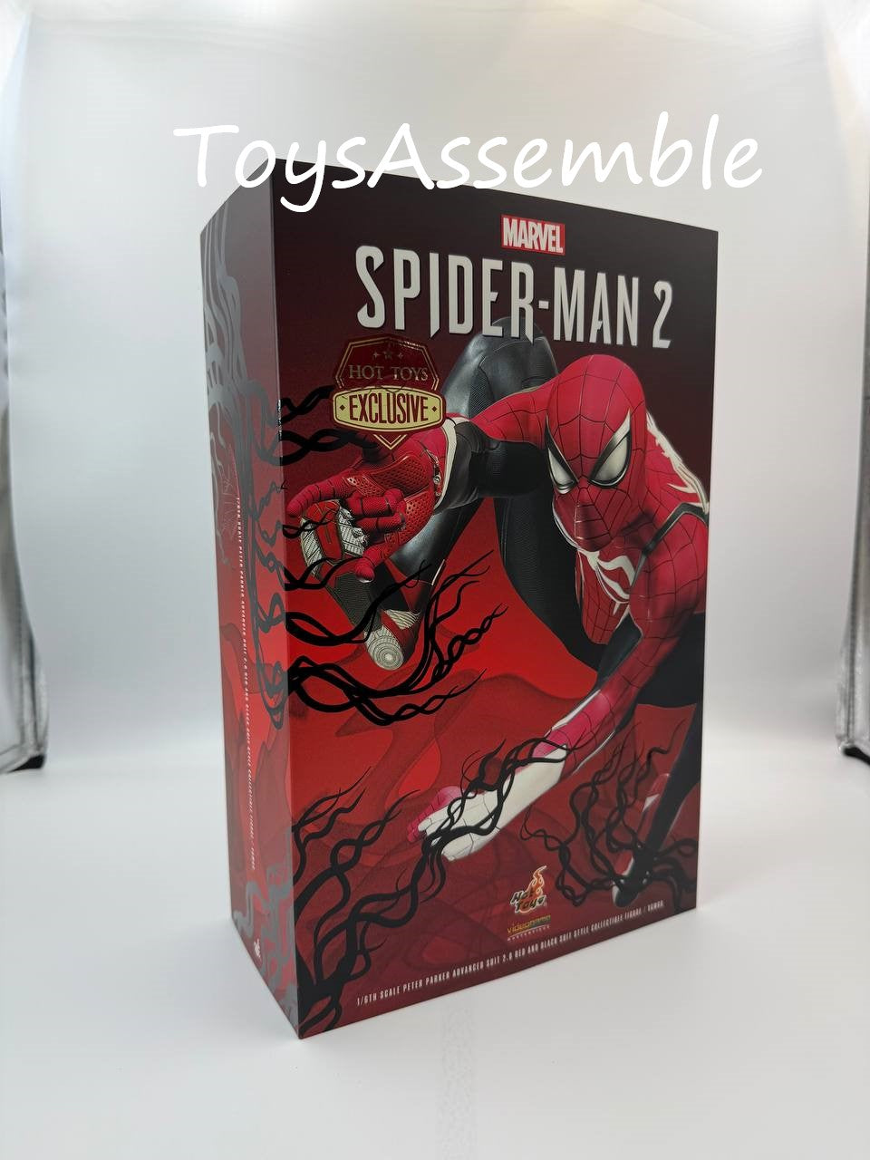 Pre-owned(95% New)🔥hot Toys Vgm66 Marvel’s Spider-man 2 Peter Parker