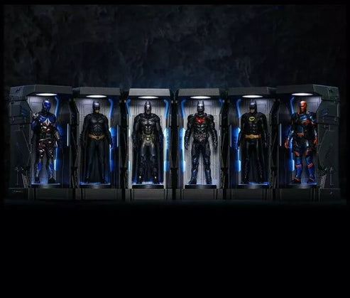 🔥Hot Toys Miniature VGMC015 Batman Arkham Knight Armory Collectible 6 ...