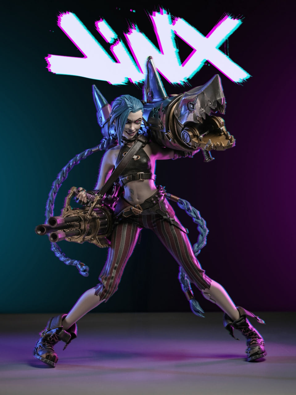 READY🔥Hot Toys TMS137 Arcane 1/6th scale Jinx Collectible Figure ...