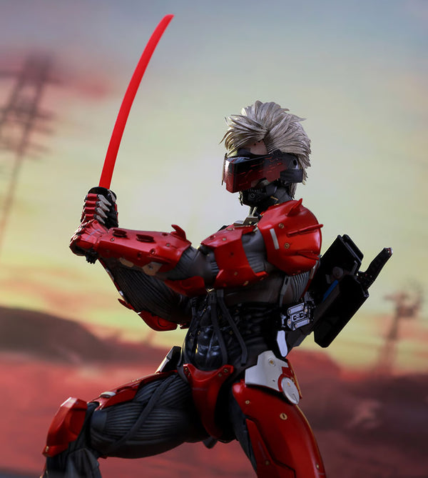 🔥HOT TOYS VGM19 METAL GEAR RISING : REVENGEANCE 1/6 RAIDEN (INFERNO AR ...