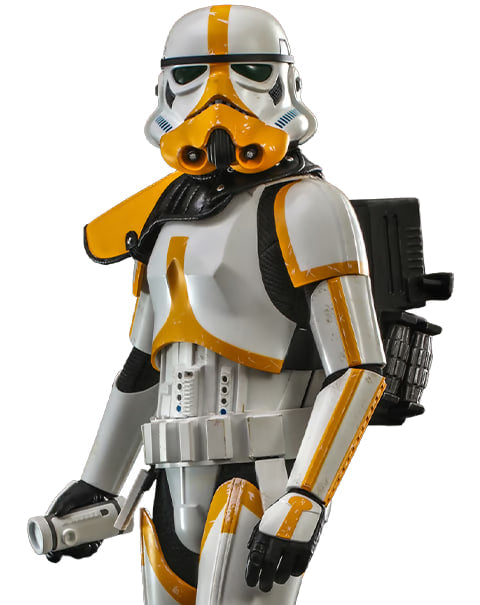 🔥Hot Toys TMS047 STAR WARS: THE MANDALORIAN 1/6 ARTILLERY STORMTROOPER ...