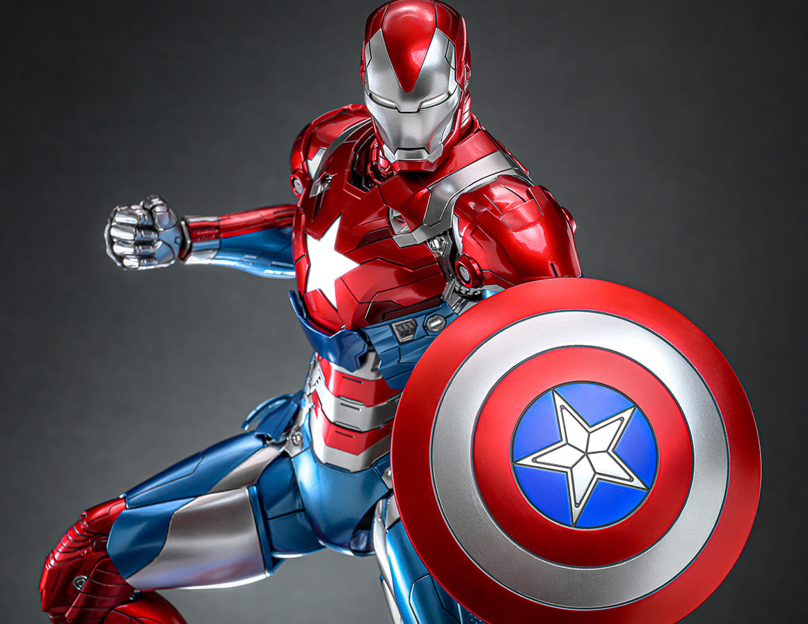 READY🔥Hot Toys CMS021D68 Iron Patriot Marvel Comics 1/6th scale Collec ...