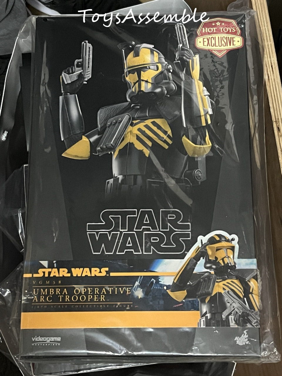 Hot Toys VGM58 Star Wars Battlefront II Umbra Operative ARC Trooper ...